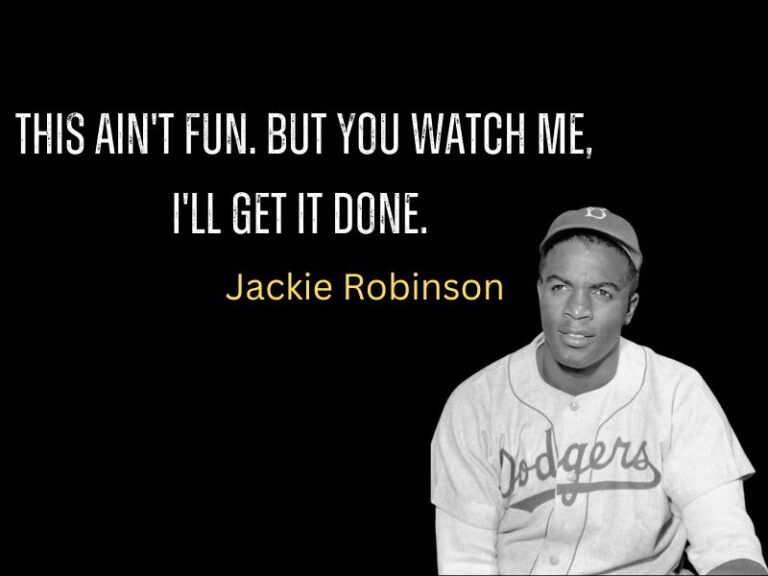 Jackie Robinson's Quotes on Success and Equality